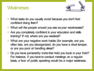 Personal SWOT analysis.pptx