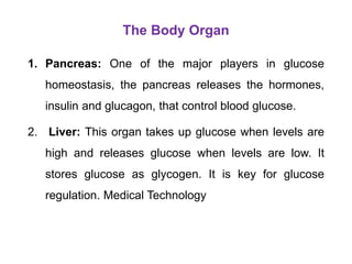 Regulation of blood Glucose Part-I.pptx