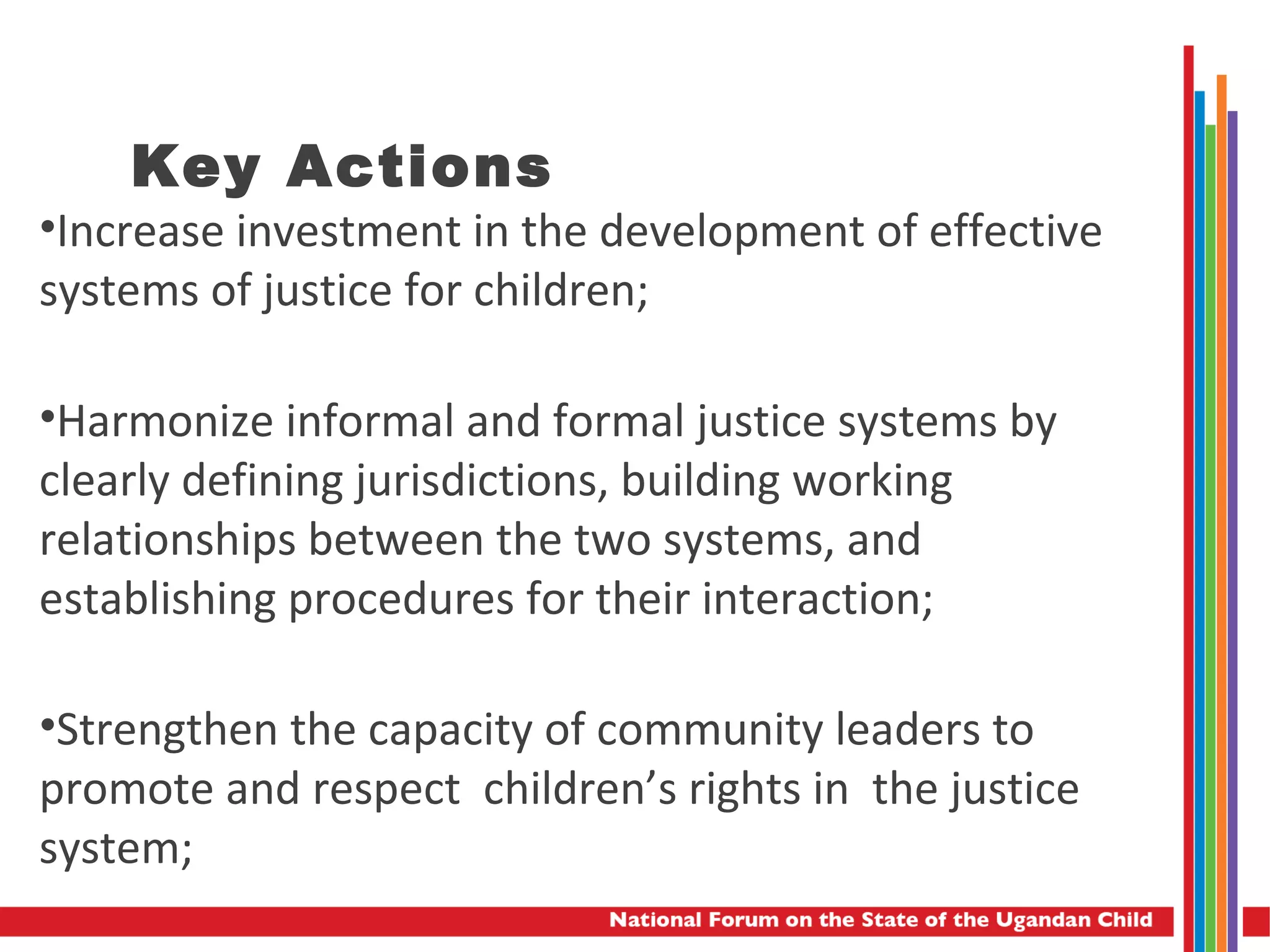 Technical Presentation: Child Rights and the Justice Systems in Uganda ...