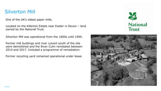 Implementation of CE principles in the remediation of a former paper ...