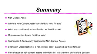 7. Non-Current Assets Held for Sale 10.10.23.pptx