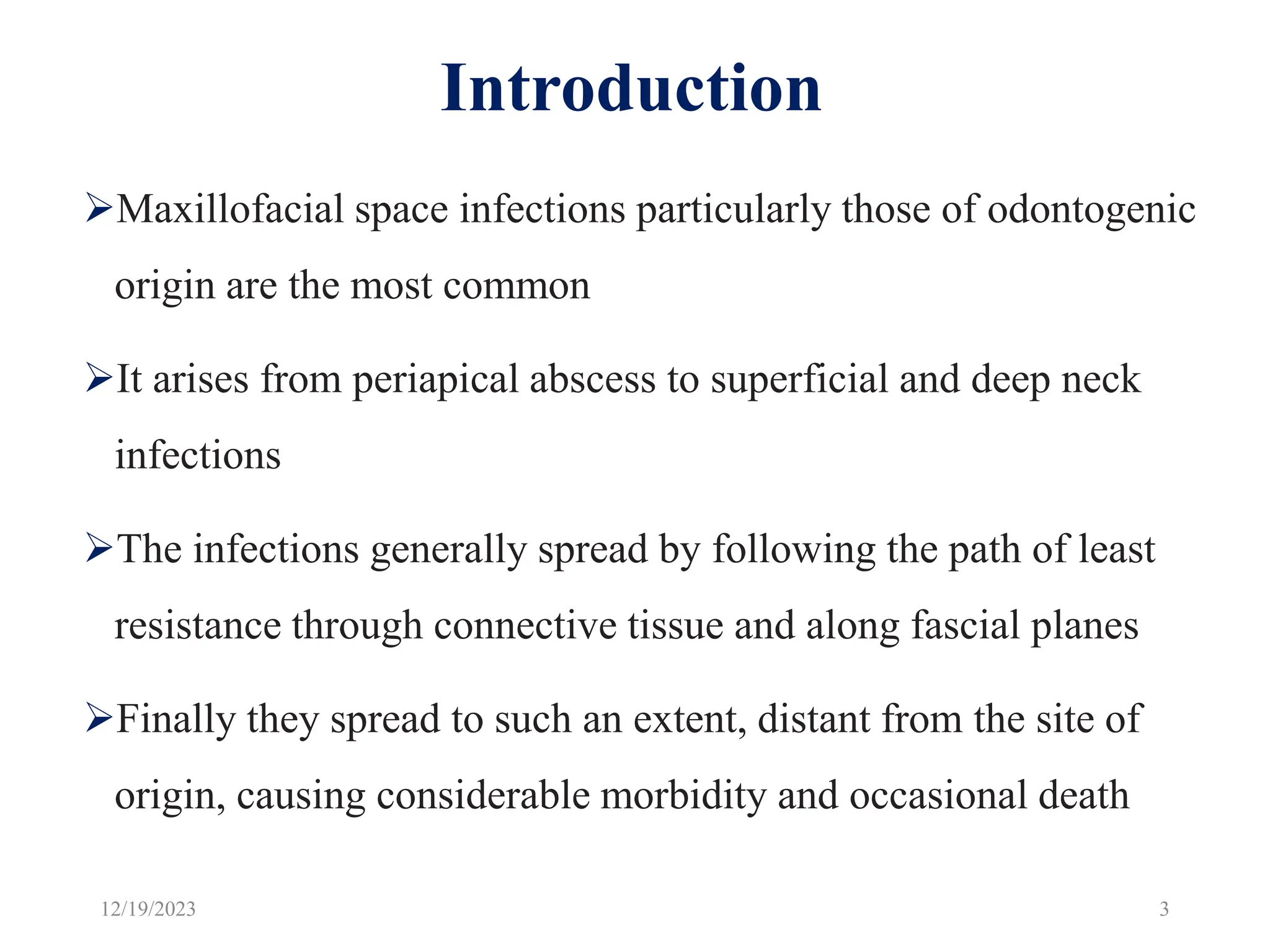Head and neck space infection which are common | PPTX