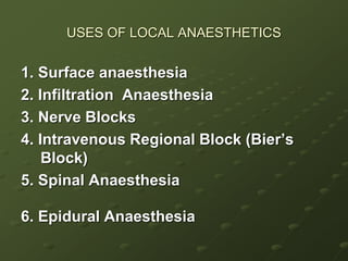 7.LOCAL ANAESTHESIA BEST PPT.ppt