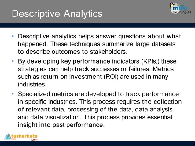 7.-Data-Analytics.pptx | Artificial Intelligence | Technology & Computing