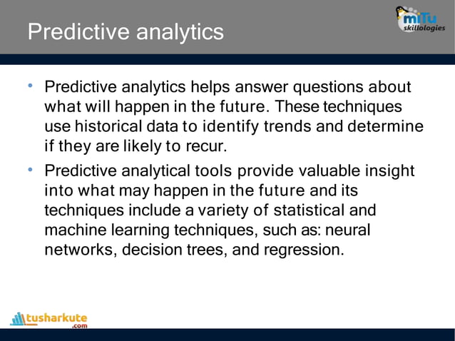 7.-Data-Analytics.pptx | Artificial Intelligence | Technology & Computing