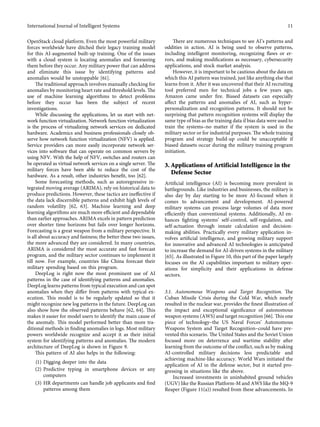 Artificial Intelligence in the Military: An Overview of the ...