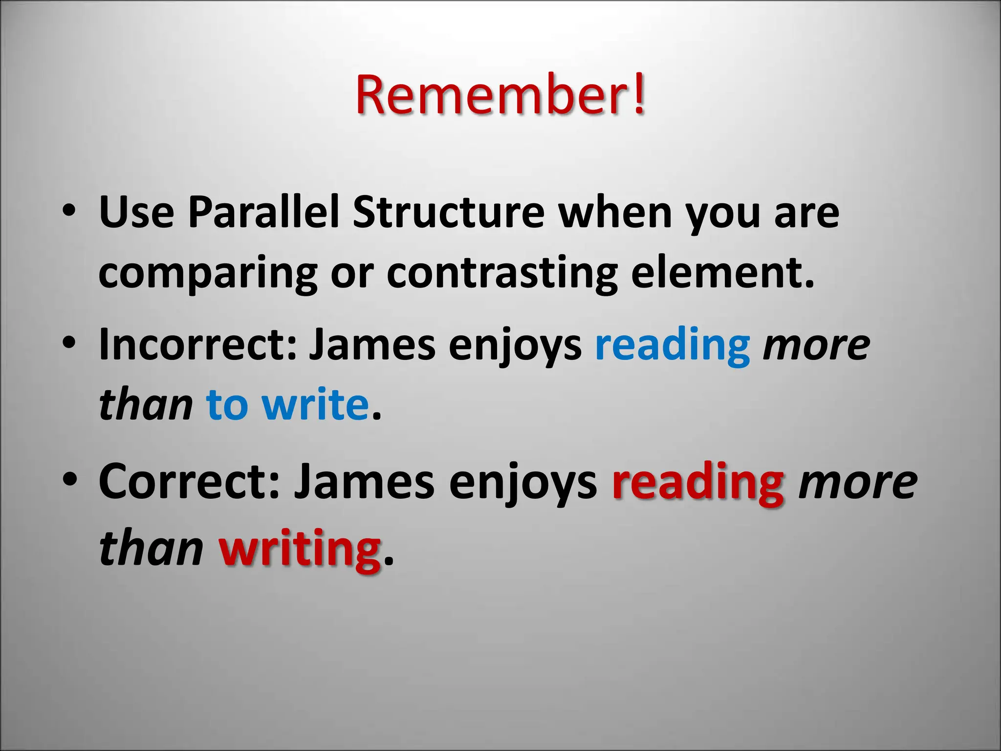 7. Parallel Structure Bostrom School-Wide.ppt