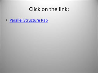 7. Parallel Structure Bostrom School-Wide.ppt