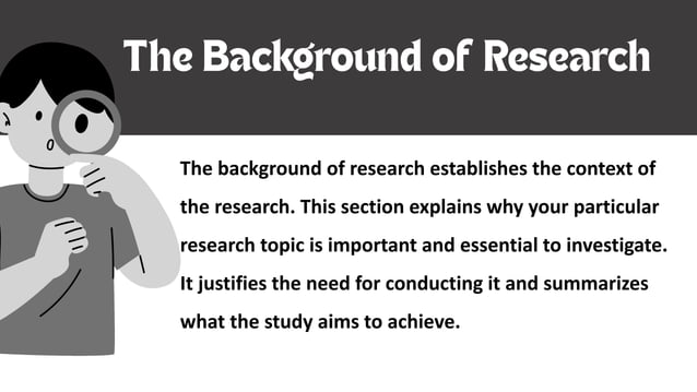 The-Background-of-Research for quantitative research | PPT
