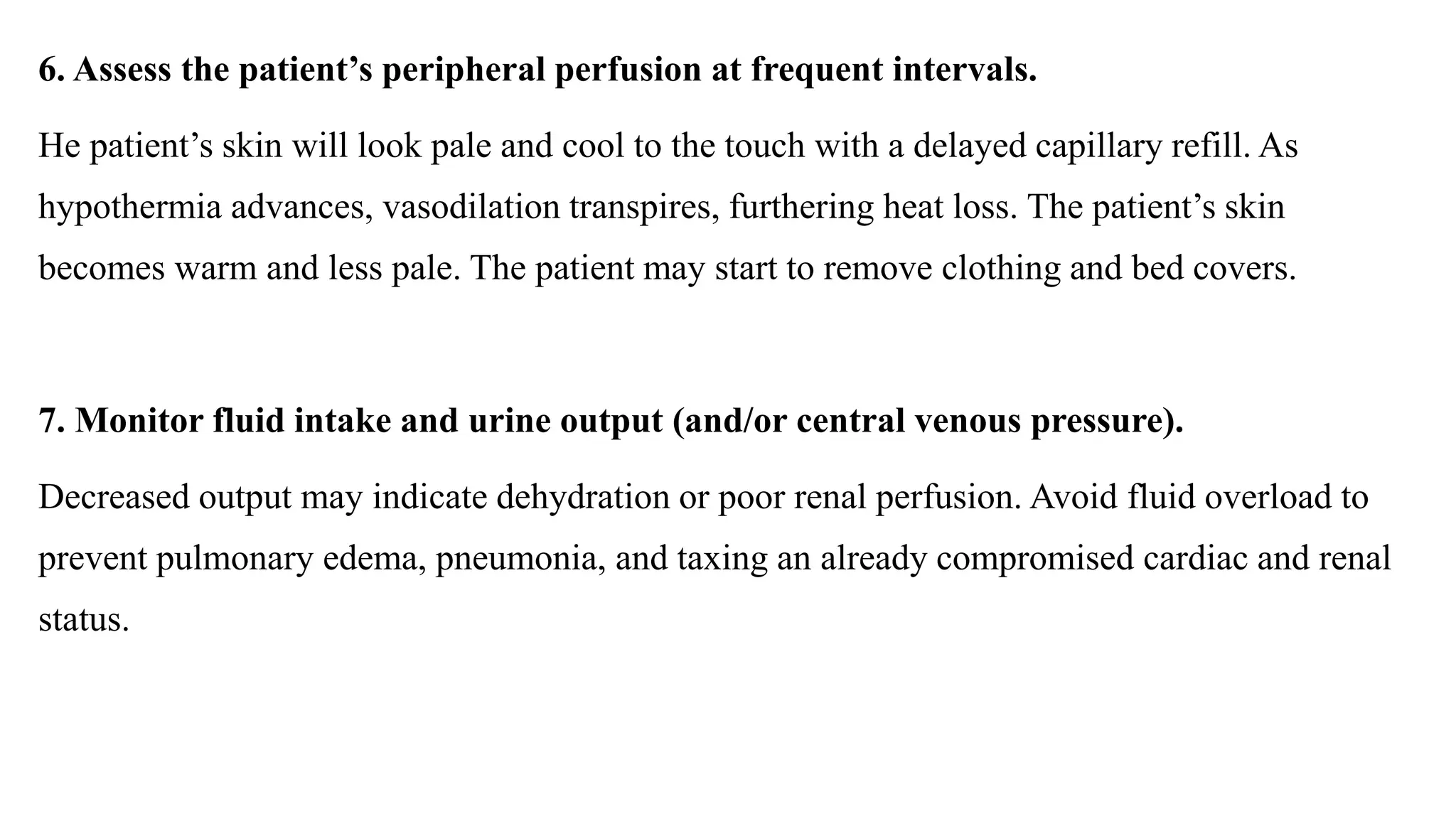 Topic - Hypothermia (FON, Med Surg Nursing) | PPTX