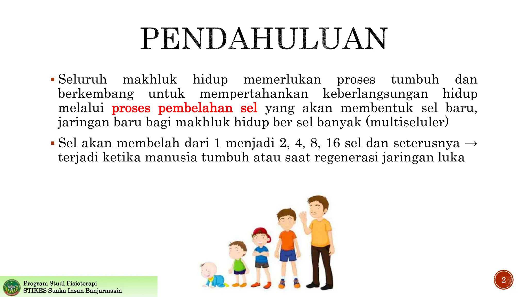 MATERI BIOLOGI MOLEKULER - PEMBELAHAN SEL.pptx