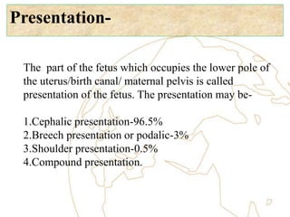 7.FETAL presentation(7).ppt for mbbs students | PPT