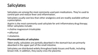 7. PAIN MANAGEMENT DRUGS, nsaids,side effects | PPTX