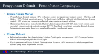 ITSB_Bahan Galian Batukapur dan Asosiasinya | PDF