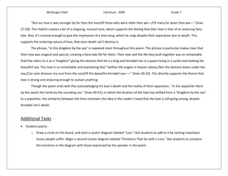 7. Annabel Lee. lesson - Anthology.docx anabell lee | PPT