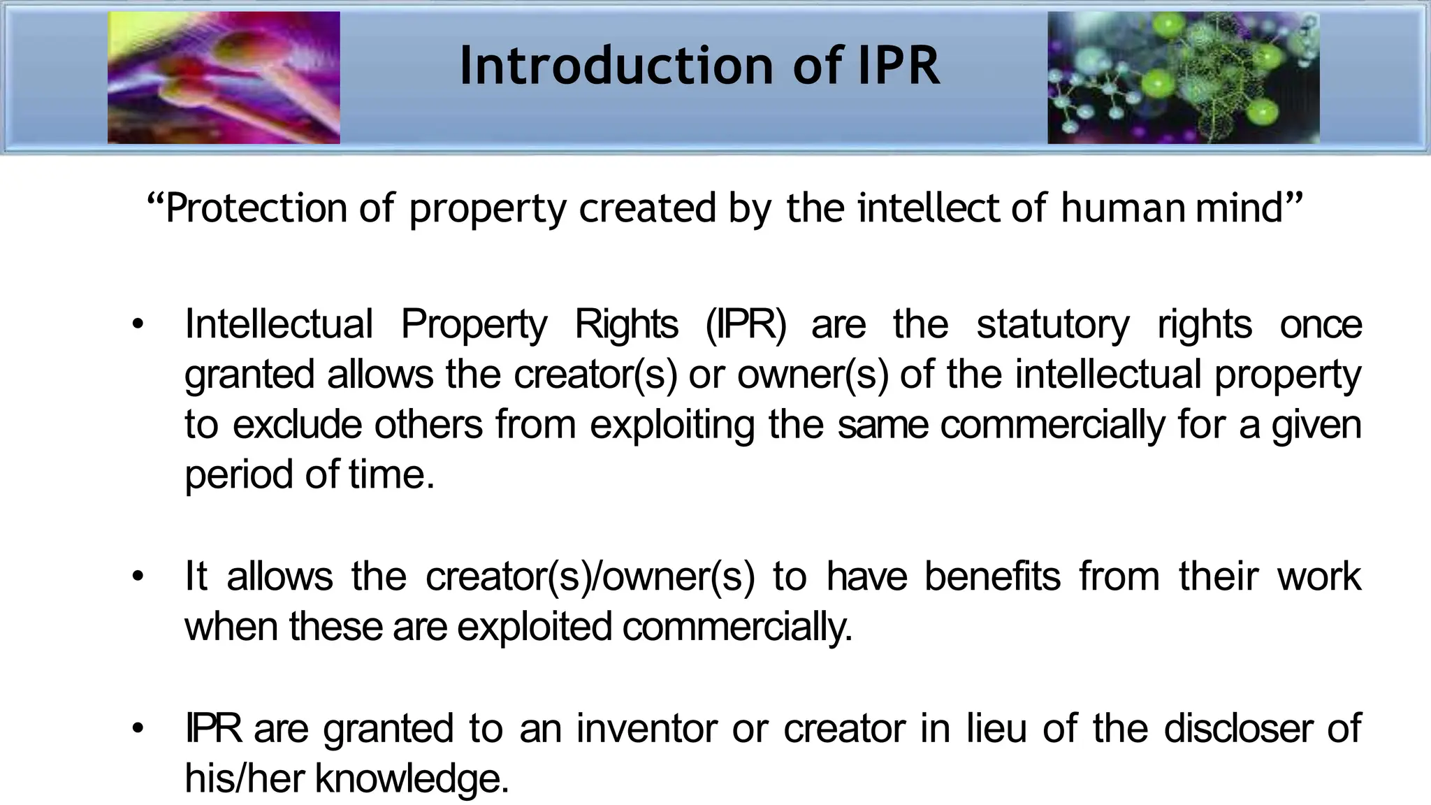 7. IPR.pptx By- Akshit Jain Human Values | PPT