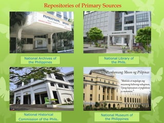 The 7 repositories primary source of rph | PDF