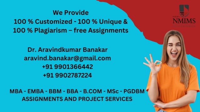 NMIMS Customized Project - NMIMS JUNE 2024 Solved Assignments.pdf