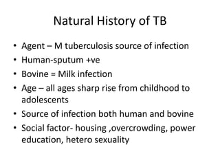 7.0 TUBERCULOSIS in epidemiology in public health.pptx