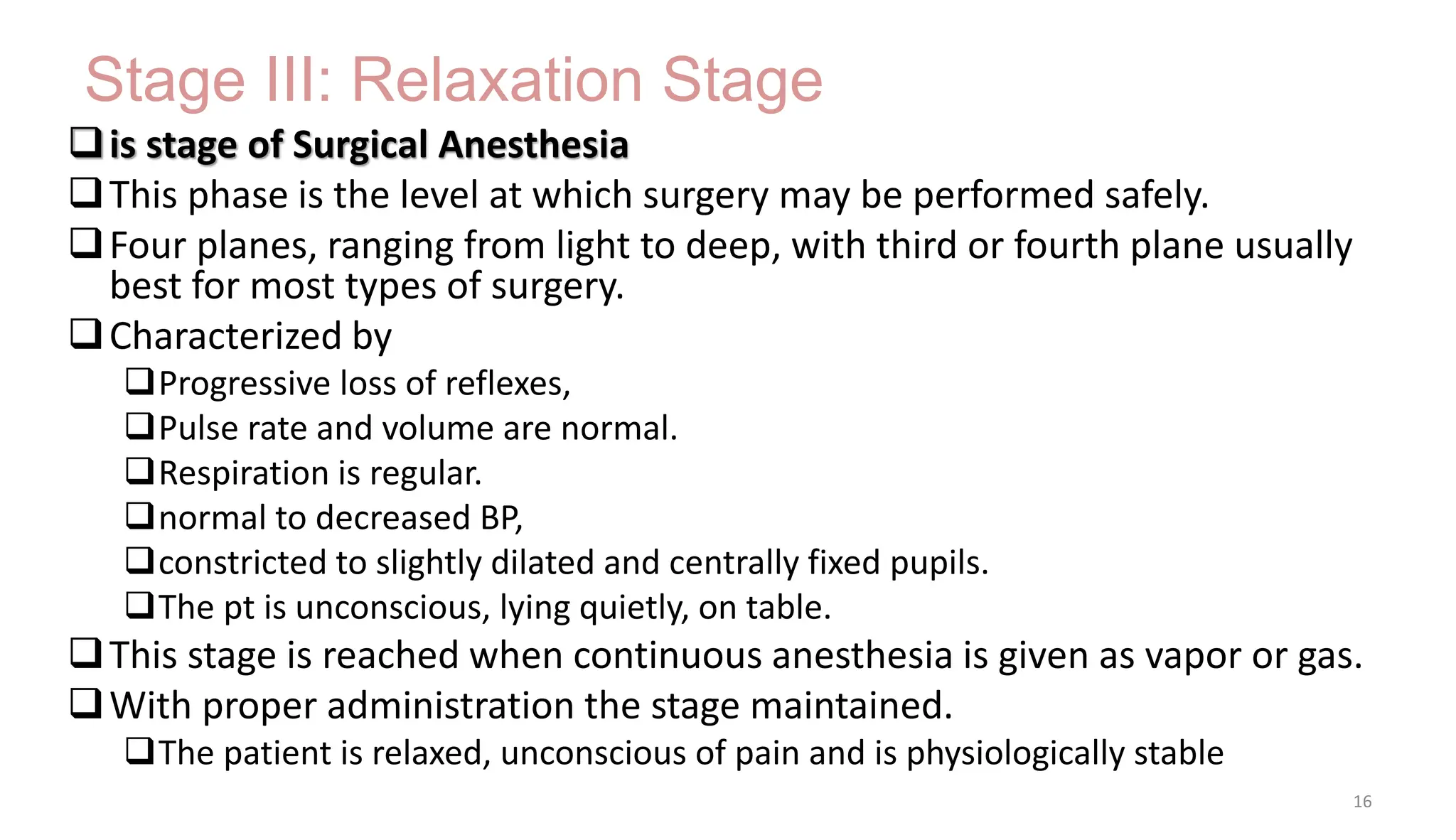 Principles of Anesthesia for Nursing Students | PPTX