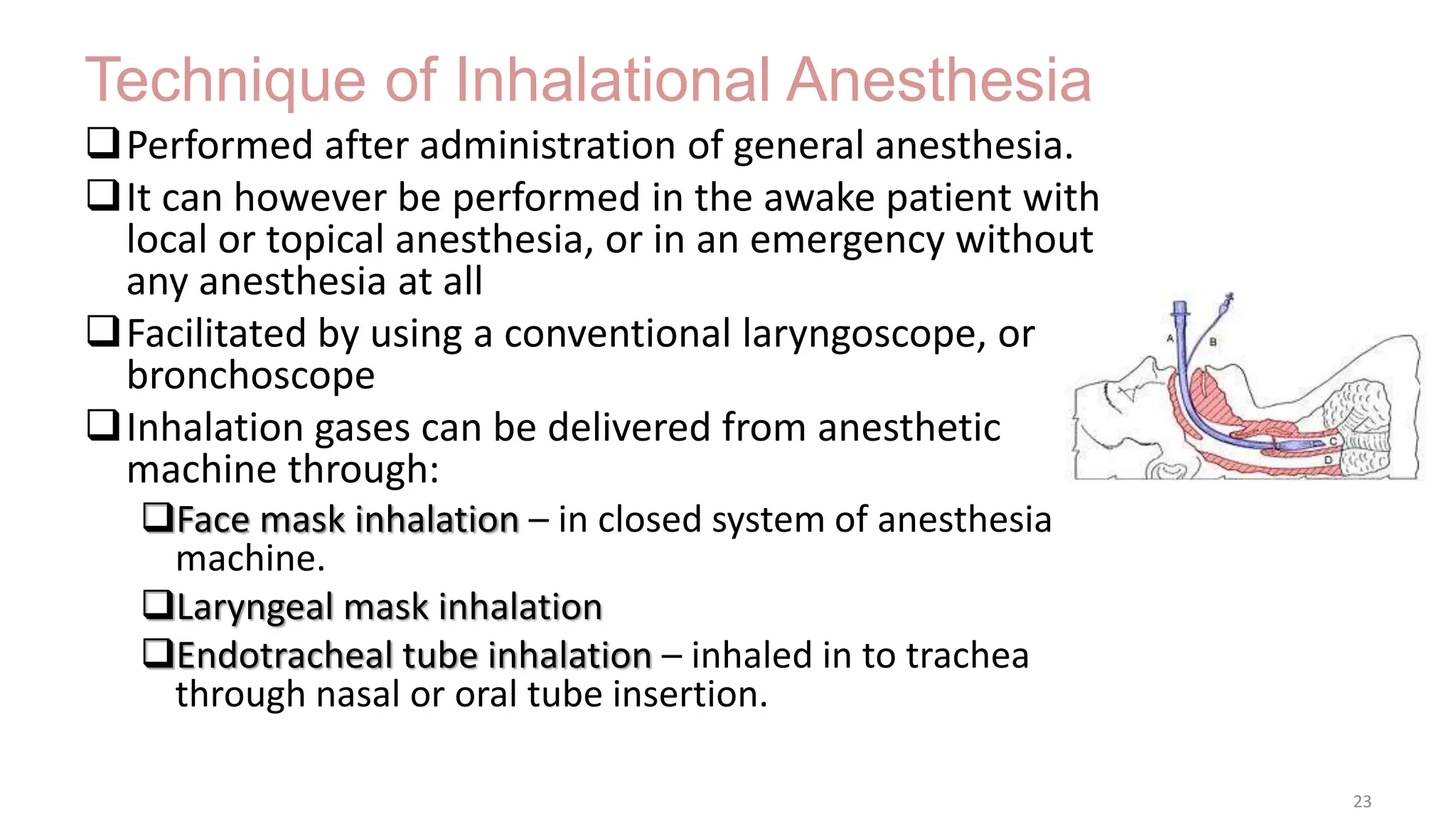Principles of Anesthesia for Nursing Students | PPTX
