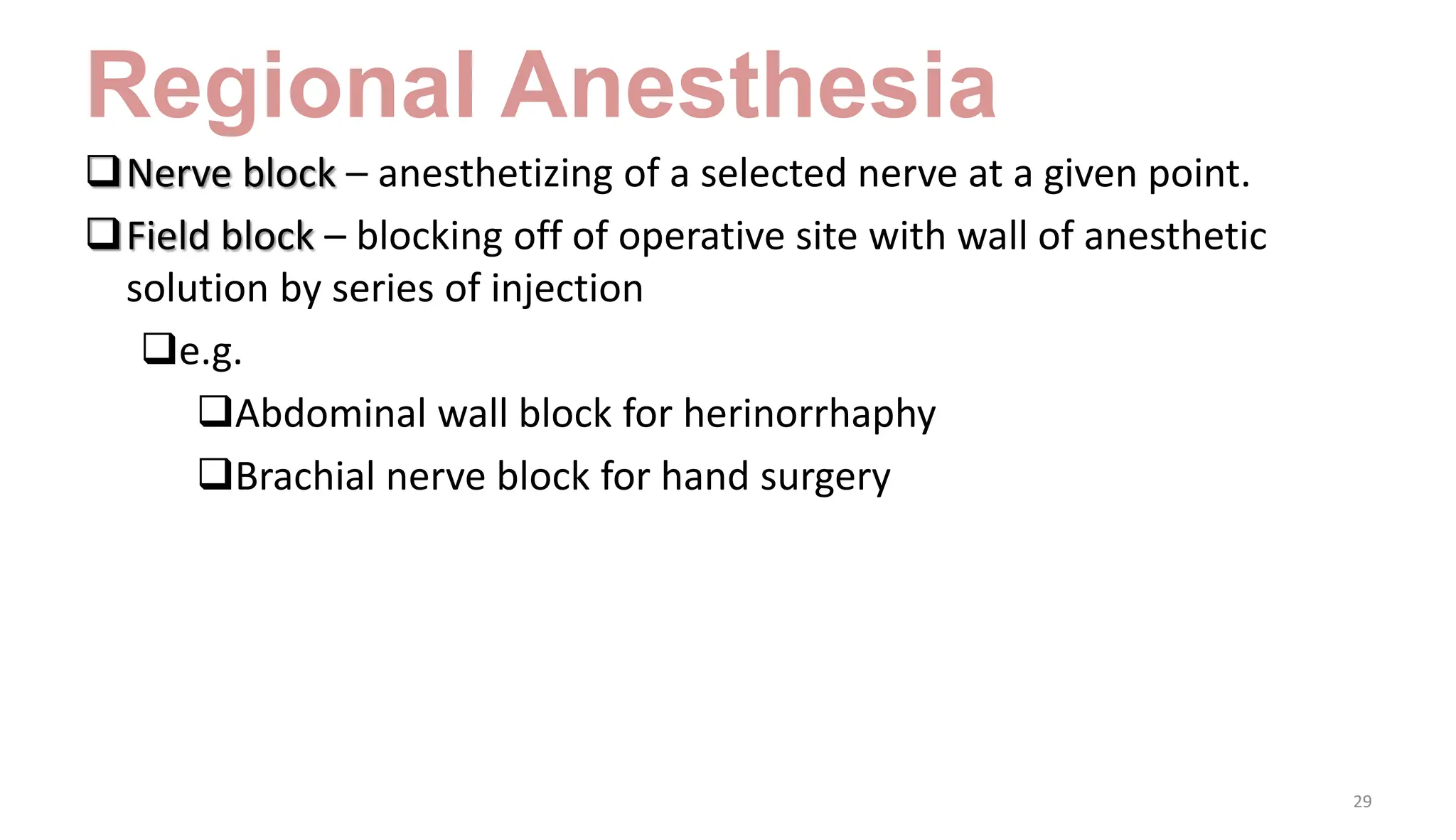 Principles of Anesthesia for Nursing Students | PPTX