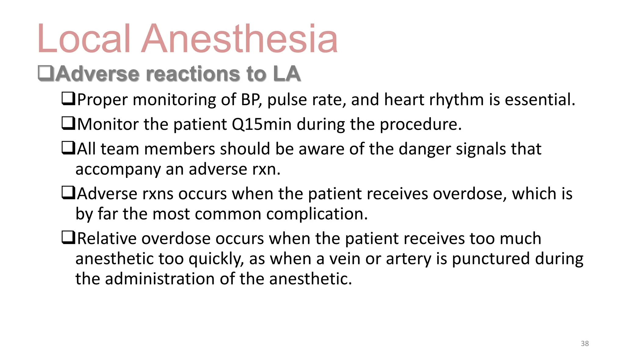 Principles of Anesthesia for Nursing Students | PPTX