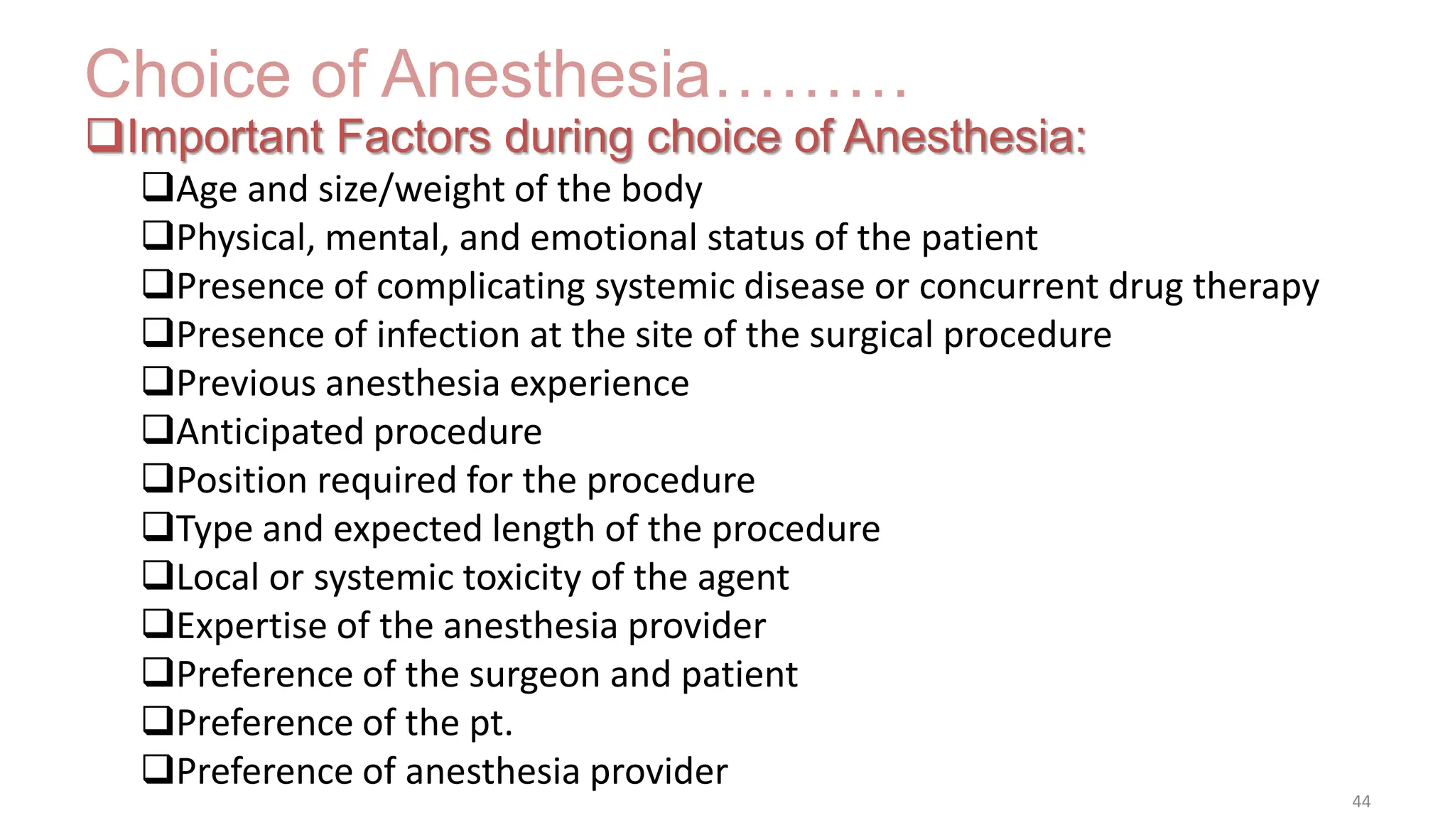 Principles of Anesthesia for Nursing Students | PPTX