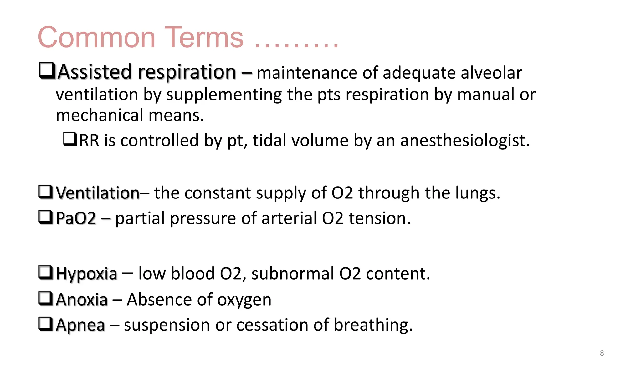 Principles of Anesthesia for Nursing Students | PPTX