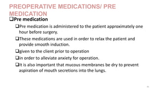Principles of Anesthesia for Nursing Students | PPTX