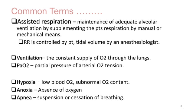 Principles of Anesthesia for Nursing Students | PPTX