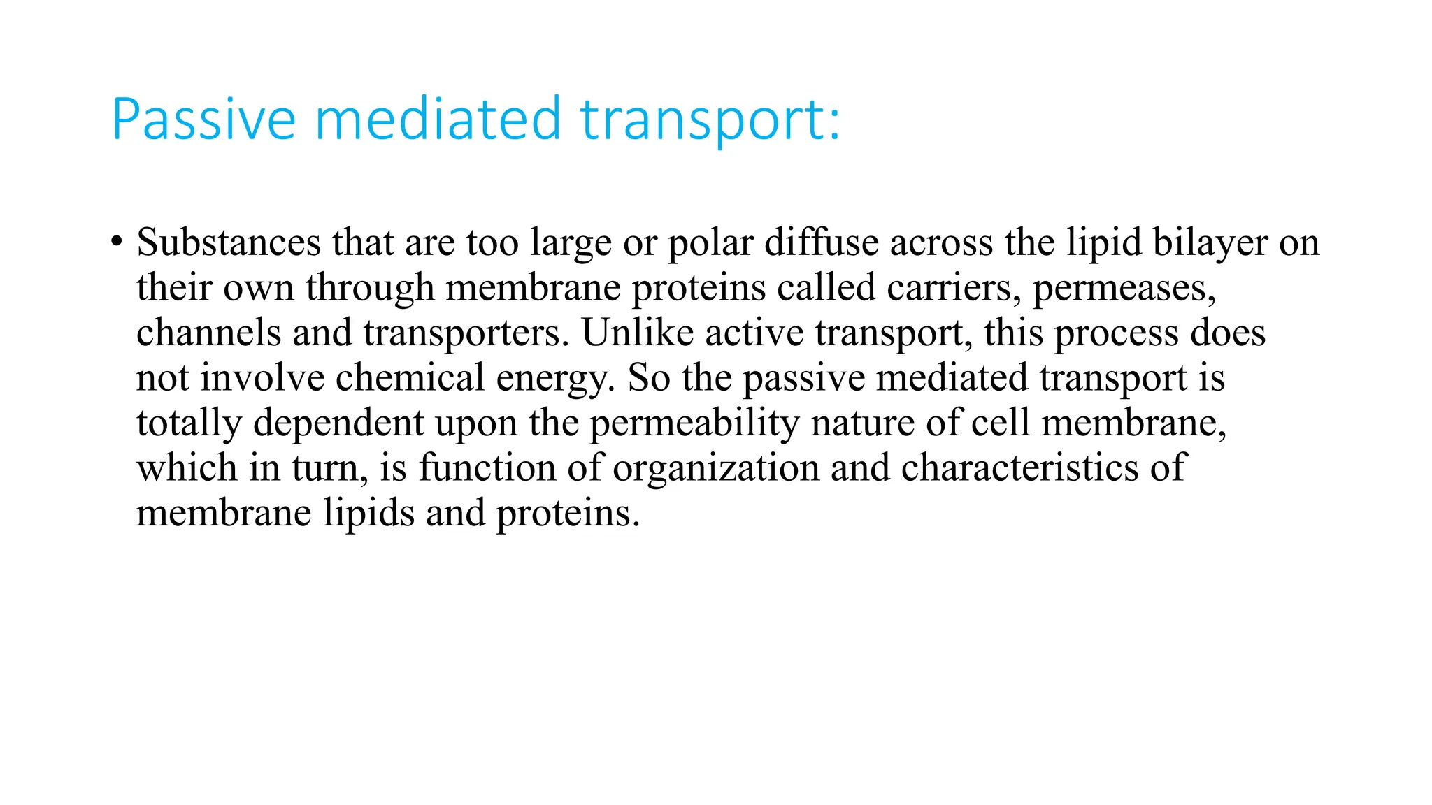 Transport across cell membrane, CELL MEMBRANE | PPTX
