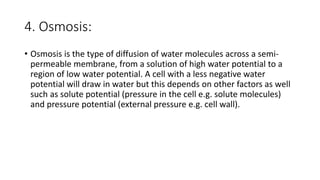Transport across cell membrane, CELL MEMBRANE | PPT