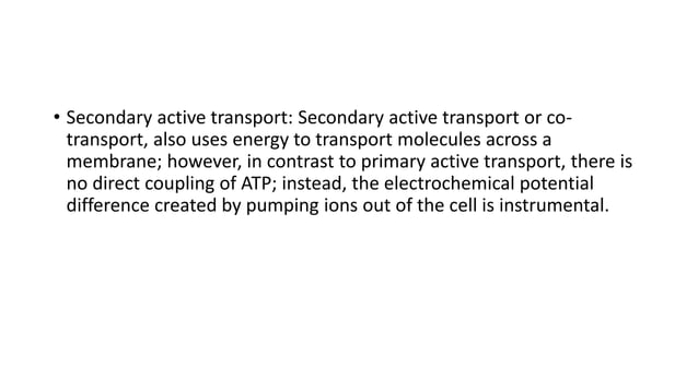 Transport across cell membrane, CELL MEMBRANE | PPT