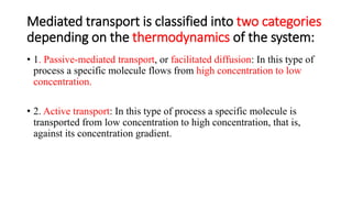 Transport across cell membrane, CELL MEMBRANE | PPT