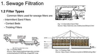 Wastewater Treatment Process (from Sewage Filtration onwards) | PPTX