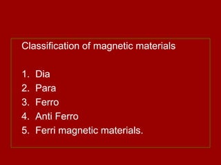 7.magnatic properties.ppt a minimised version of a whole unit | PPT