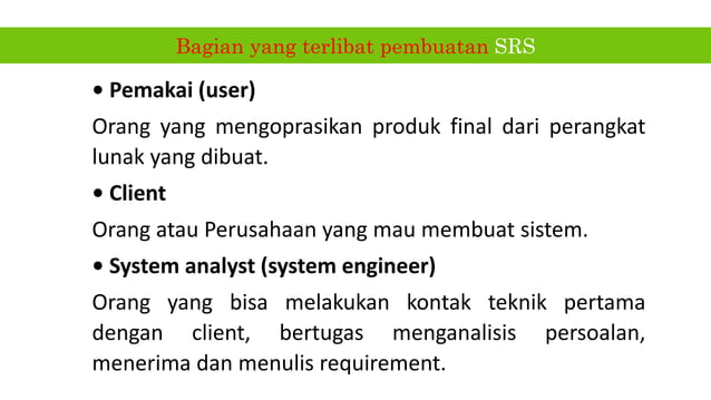 7. Materi ajar Software Requirement Spesification.pptx