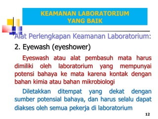 KEAMANAN & KESELAMATAN BERLABORATORIUM.ppt