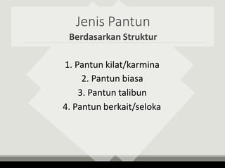 Materi Bahasa Indonesia tentang Puisi Rakyat | PPTX
