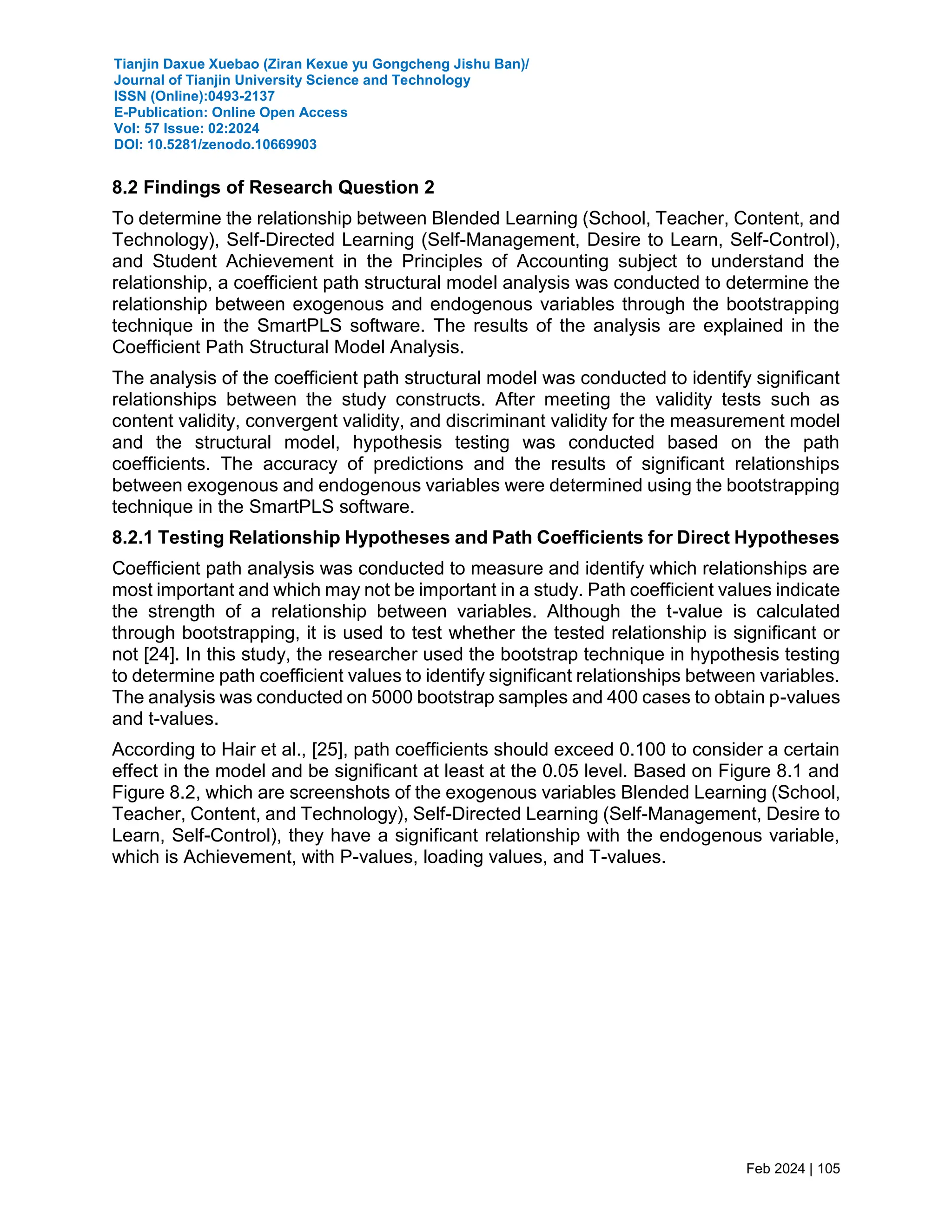 IMPLEMENTATION OF COMPUTER TECHNOLOGY IN BLENDED LEARNING MODELS: EFFECTS ON SELF-DIRECTED ...