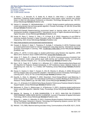 ANALYSIS OF STUDENT ACADEMIC PERFORMANCE USING MACHINE LEARNING ALGORITHMS:– A STUDY | PDF