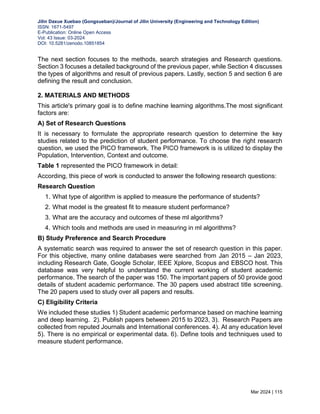 ANALYSIS OF STUDENT ACADEMIC PERFORMANCE USING MACHINE LEARNING ...