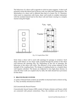 engineering structural details , details of lateral loads | PDF
