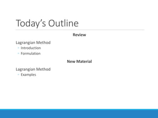 7.3_Nonlinear Programming-LagrangeExamples.pptx