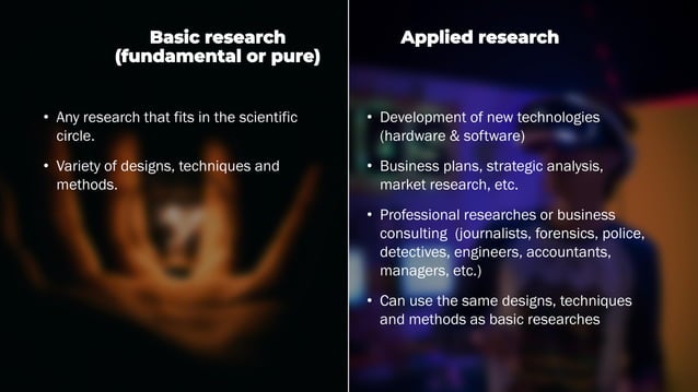 Research 101: Types of Scientific Research | PDF | Science