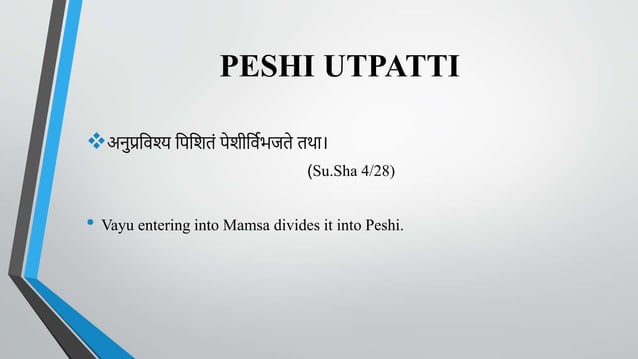 PESHI SHAREERA OF SHAREERA RACHANA BY DR AJITH KUMAR | PPTX