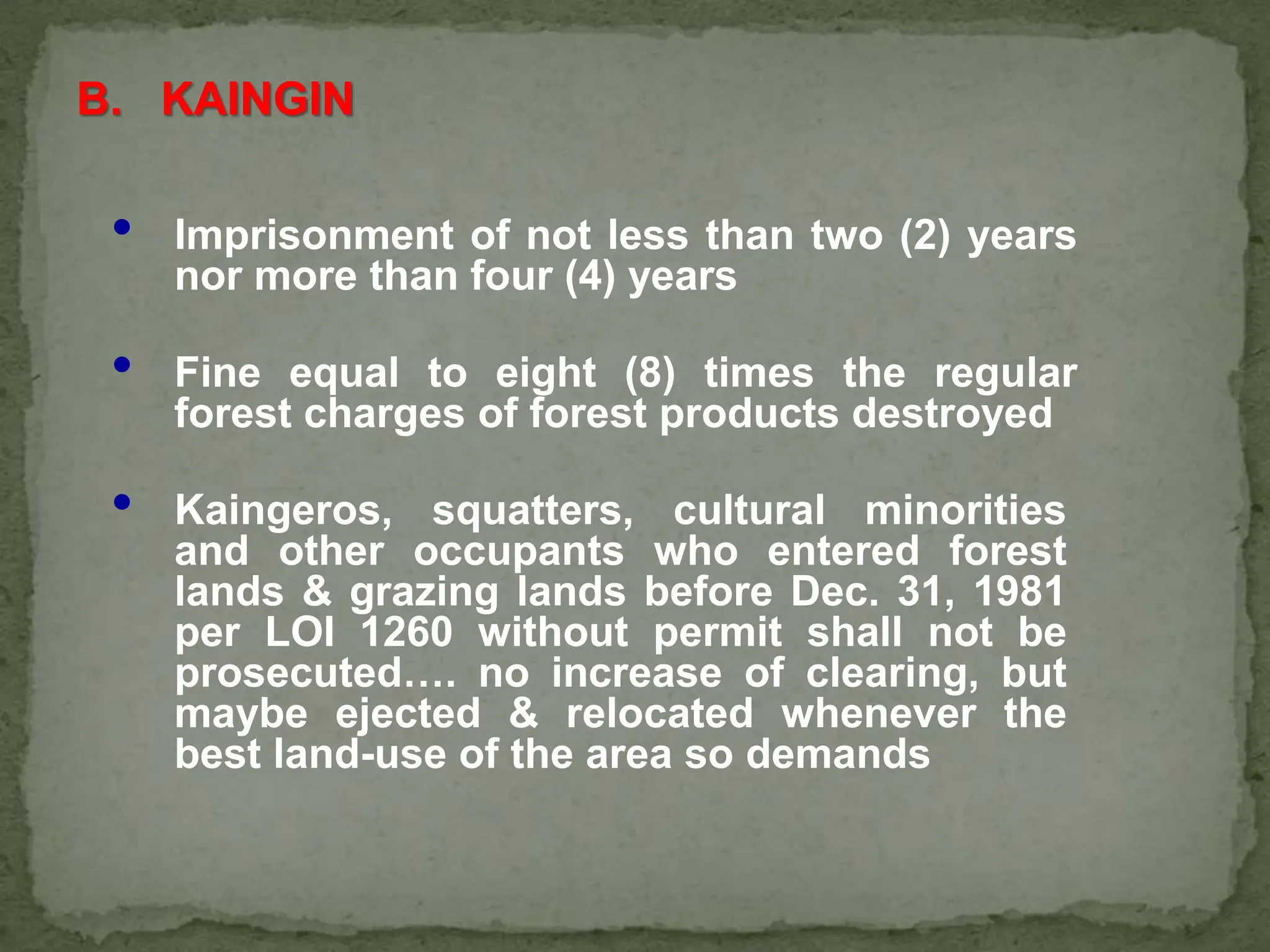 7. PD 705 & RELEVANT FORESTRY LAWS PHILIPPINES | PPT