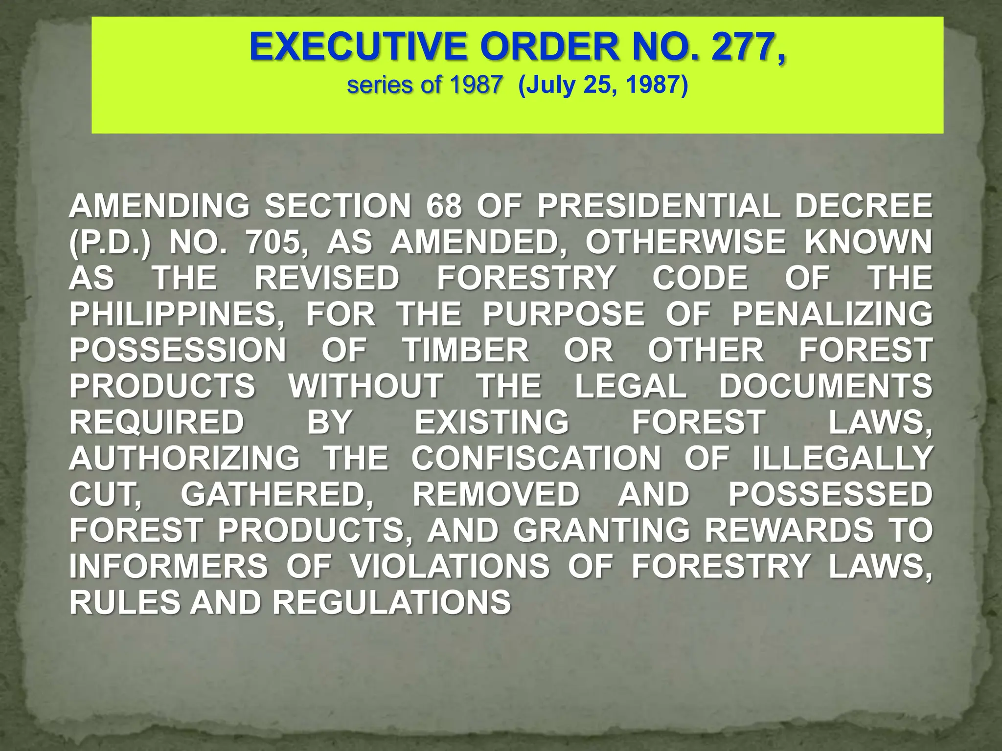 7. PD 705 & RELEVANT FORESTRY LAWS 11-27-29-13.ppt