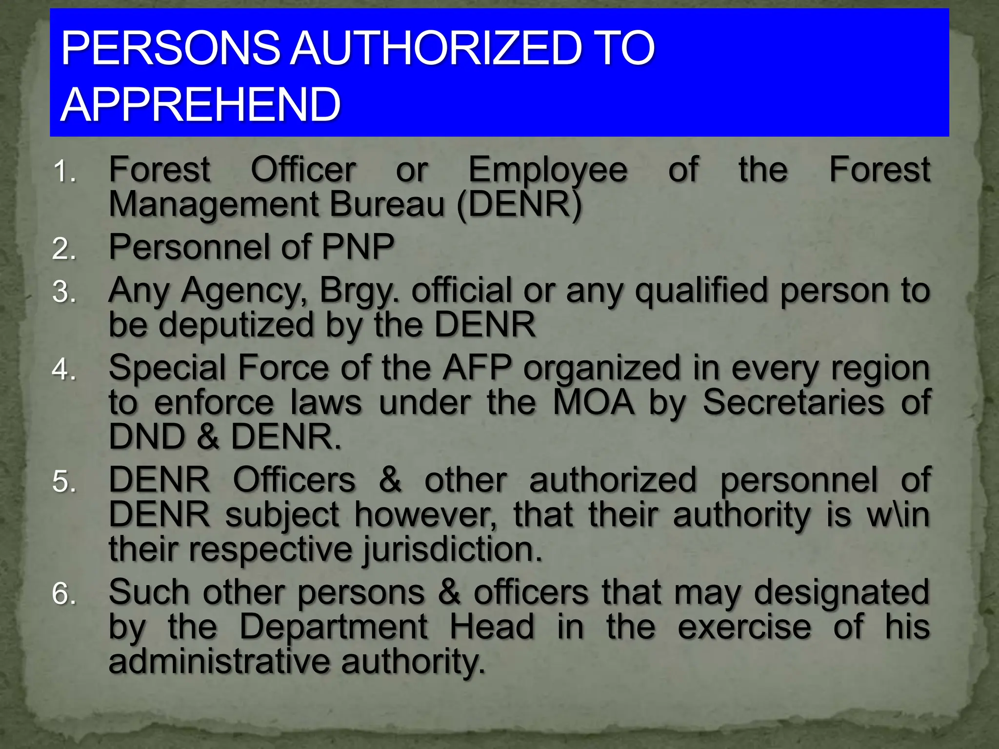 7. PD 705 & RELEVANT FORESTRY LAWS 11-27-29-13.ppt